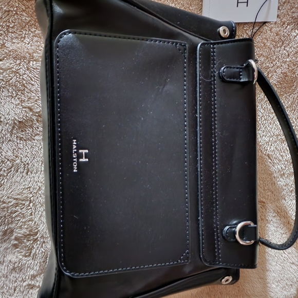H by Halston | Bags | New Black Halston Purse | Poshmark